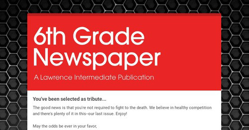 6th Grade Newspaper | Smore Newsletters