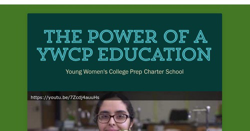 The Power of a YWCP Education | Smore Newsletters
