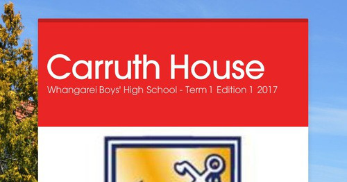 Carruth House | Smore Newsletters
