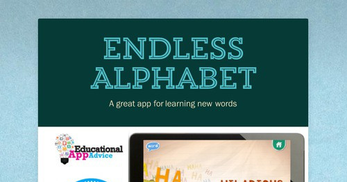 Endless Alphabet | Smore Newsletters