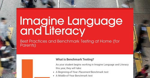 Imagine Language and Literacy | Smore Newsletters
