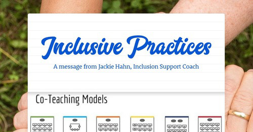 Inclusive Practices | Smore Newsletters for Education