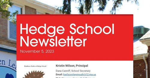 Hedge School Newsletter