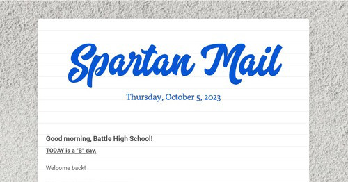 Spartan Mail