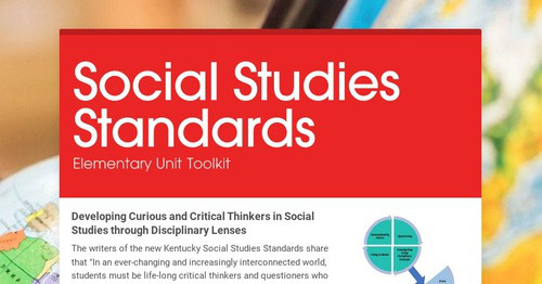 Social Studies Standards | Smore Newsletters