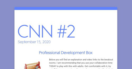CNN #2 | Smore Newsletters for Education