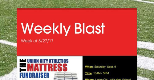 Weekly Blast | Smore Newsletters
