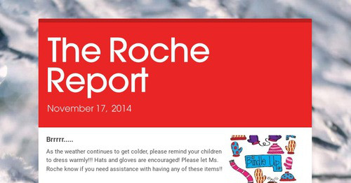 The Roche Report | Smore Newsletters