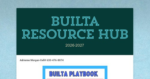 Builta School Hyperdoc | Smore Newsletters for Business