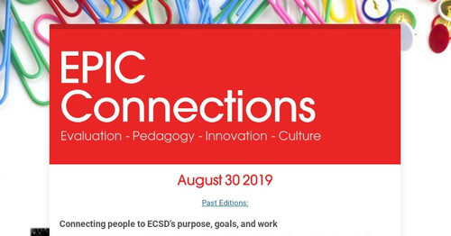 EPIC Connections | Smore Newsletters
