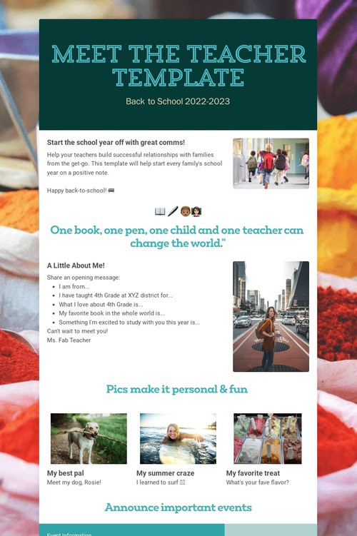 Design newsletters to spread the word online | Smore