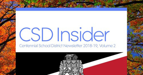 CSD Insider | Smore Newsletters