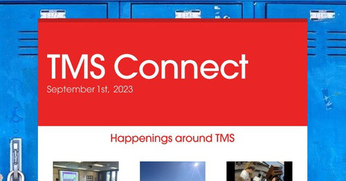 TMS Connect | Smore Newsletters