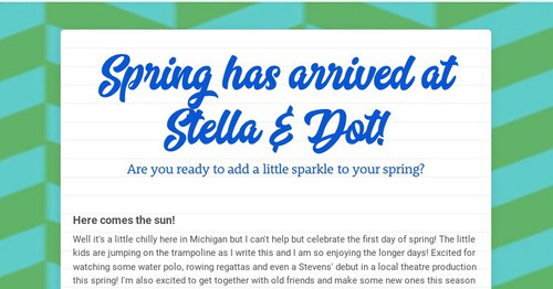Design newsletters to spread the word online | Smore