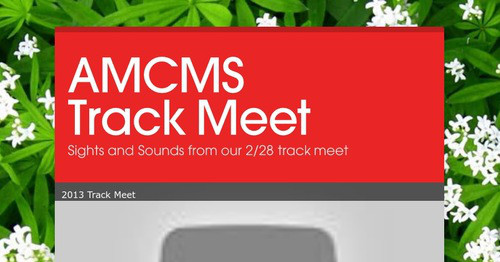 AMCMS Track Meet | Smore Newsletters
