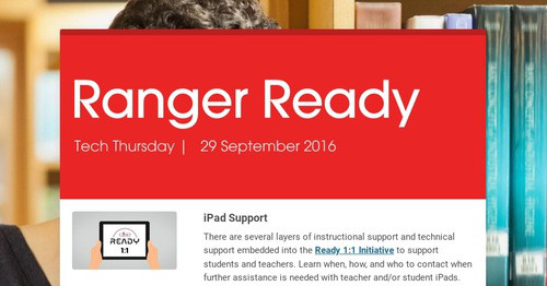 Ranger Ready | Smore Newsletters