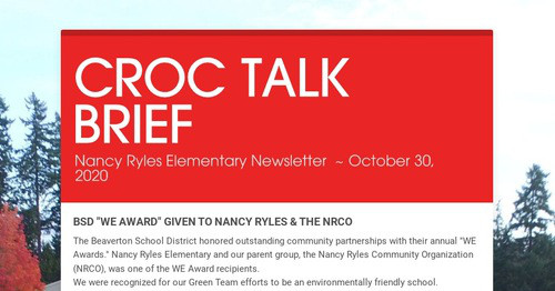 CROC TALK BRIEF