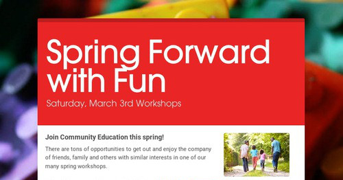 Design newsletters to spread the word online | Smore