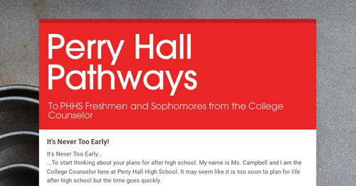 Perry Hall Pathways | Smore Newsletters