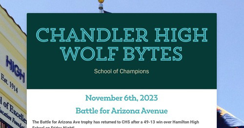 Chandler High Wolf Bytes