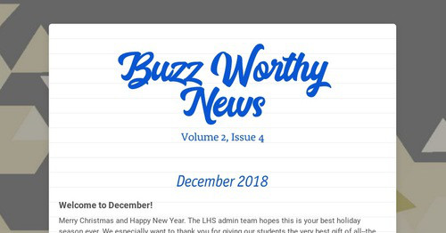 Buzz Worthy News | Smore Newsletters