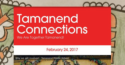 Tamanend Connections | Smore Newsletters