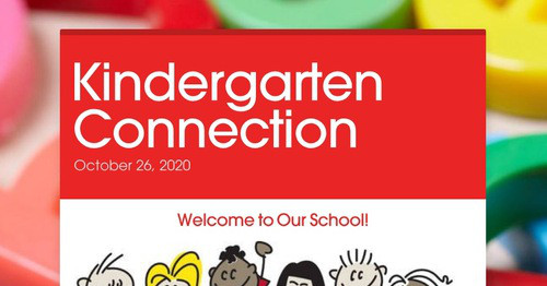 Kindergarten Connection | Smore Newsletters