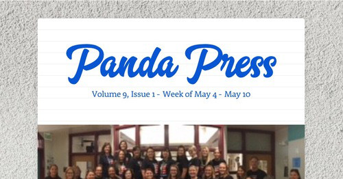 Panda Press | Smore Newsletters for Education