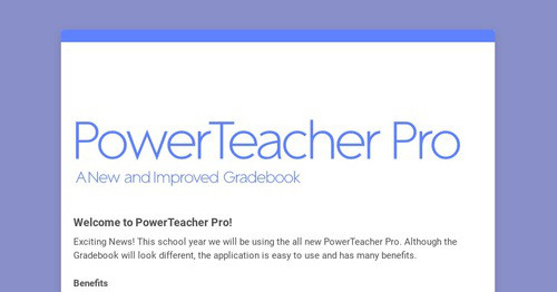 PowerTeacher Pro