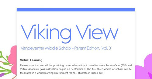 Viking View | Smore Newsletters