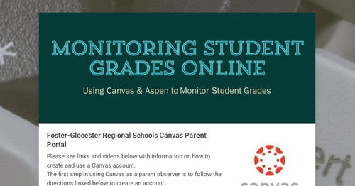 Monitoring Student Grades Online | Smore Newsletters for Education