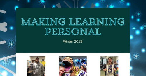 Making Learning Personal