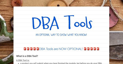 DBA Tools | Smore Newsletters