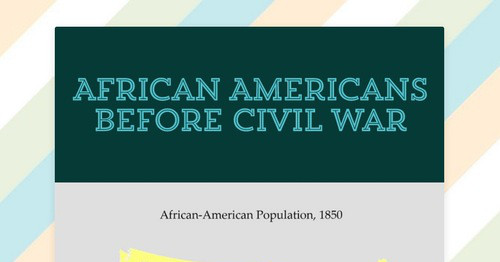 African Americans before Civil War | Smore Newsletters