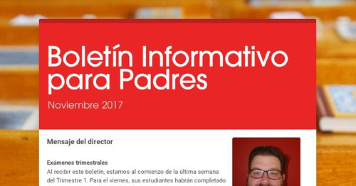Boletín Informativo para Padres | Smore Newsletters